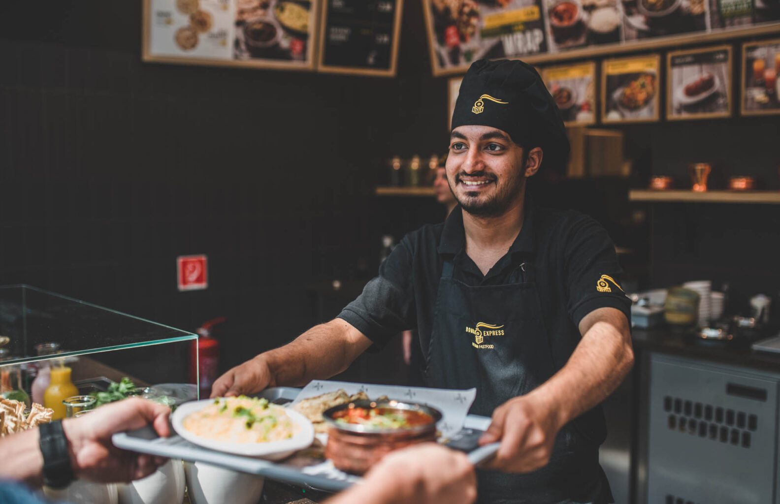 Bombay Express. Oblíbená síť moderního indického fastfoodu.